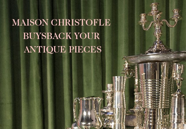 Christofle : House of Tableware since 1830.